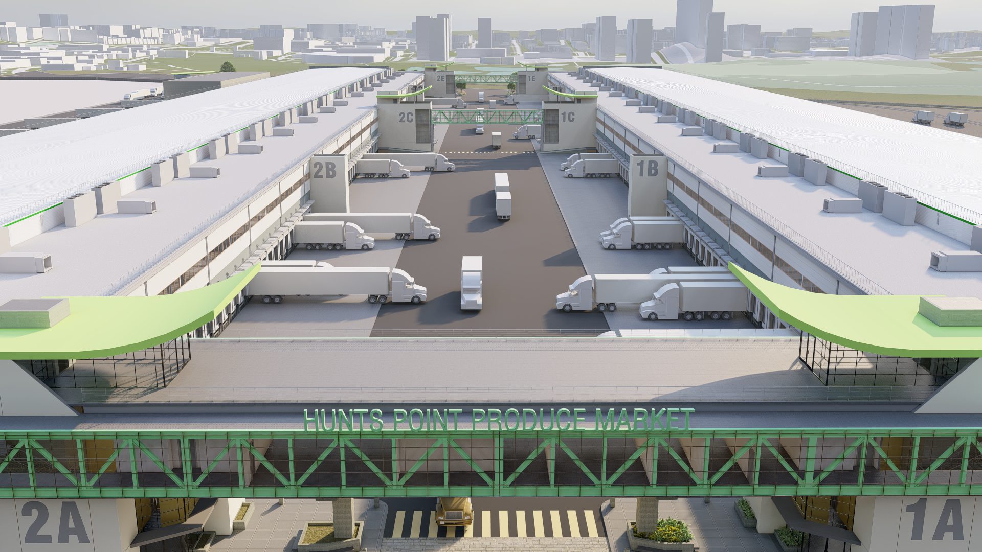 Hunts Point Produce Market – Concept Design - Cybul Architects